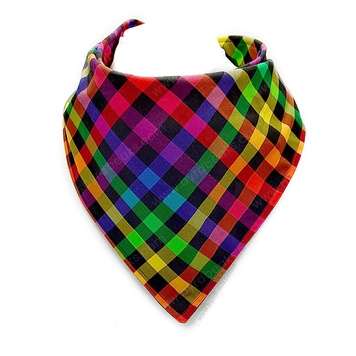 Pride Plaid Bandana Pocket | ByrdBeaks: Pants-Free Pockets and Accessories