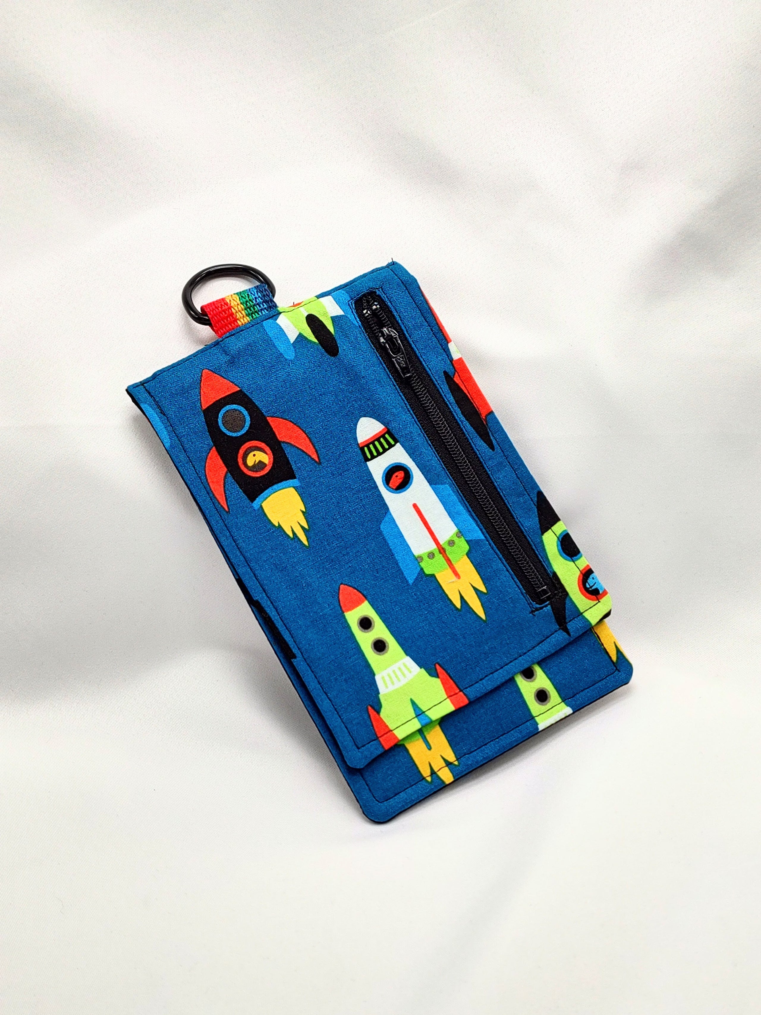 Dinos in Rockets Phone Pocket | ByrdBeaks: Pants-Free Pockets and ...